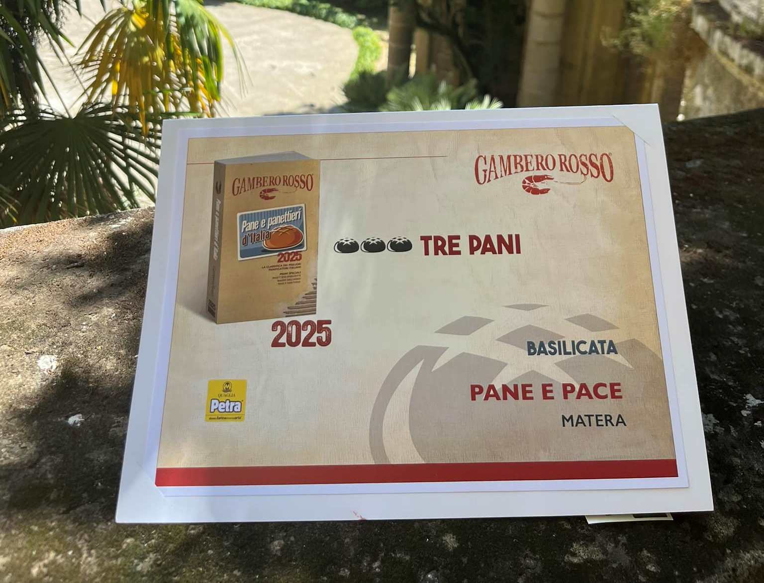 Pane e Pace di Matera, con i Tre Pani da Gambero Rosso, è il miglior ...